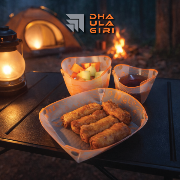 FOLDABLE TRAVEL MEAL KIT 3 IN 1 - DHAULAGIRISTORE